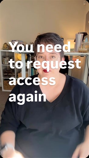 Error: You need to request access again #familytreenotebooks | Family Tree Notebooks