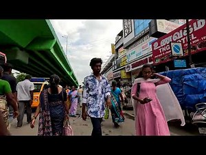 Coimbatore City Walking Tour 🔥 Gandhipuram, Tamilnadu, India 🔥 Kovai Walk 🔥 4K - UHD - 60 FPS