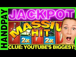 🔴 CLUE YouTube's BIGGEST JACKPOT HANDPAY ★ [😱👉 MONSTER JACKPOT 15 Heads Buffalo Gold ▼Link Below▼]