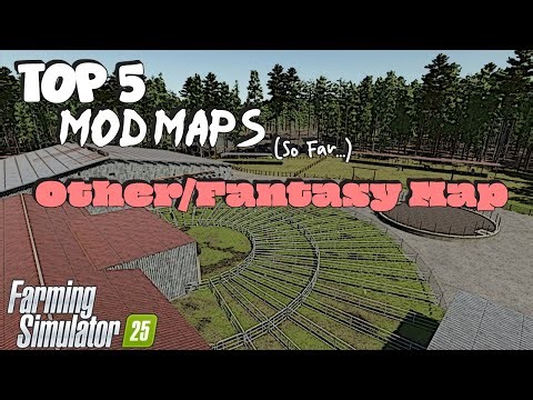 Top 5 Mod Maps | Other/Fantasy Maps | 1/1/2026 | Farming Simulator 25