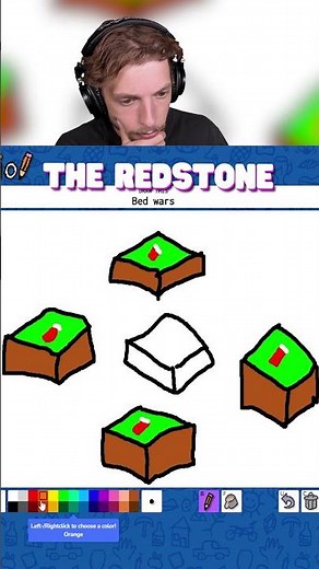 when a minecraft pro plays skribbl.io