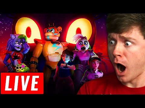 🔴 CAPTAIN CAPI PLAYS FNAF SECURITY BREACH LIVE! (Part 1)