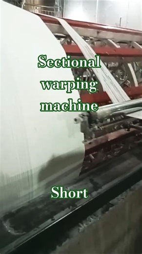 sectional warping machine !! power loom beam!!!