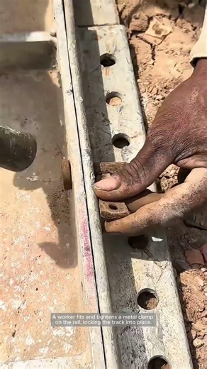 Locking the Rail in Place