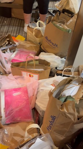 #itsawrap Now it’s time to get ALL of this into two suitcases! Challenge accepted! #stitchstash #shopownerlife #stitchersofinstagram #stitchersonfacebook #threadedneedle | Threaded Needle