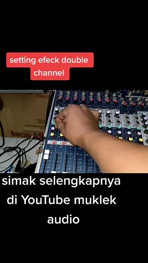 cara setting efek internal mixer soundcraft efx 8 #fyp #titoktutorial #muklekaudio #soundindonesia #diy #setting #mixing #soundhajatan #consoles #soundcraft #fyfyfyfy #titok_india #trend