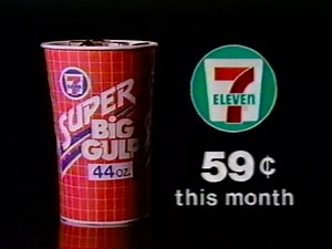 7-Eleven Super Big Gulp Commercial | 1980s & 1990s Commercials