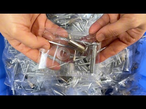 6B Counting & Packing Machine for Screws, Gaskets, Hardware & Fasteners in Custom Combinations