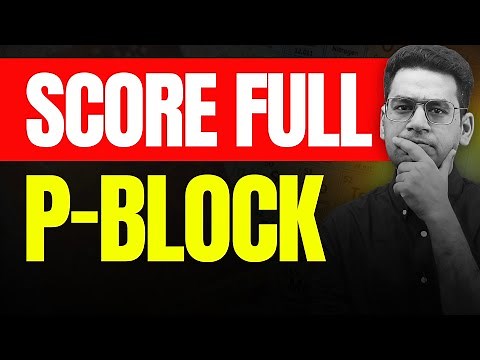 Master P Block for JEE Mains 2025 | NCERT Short Notes | Chemistry Tips for 99+ Percentile