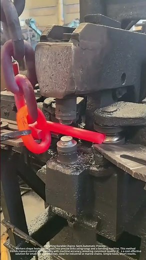 Hand-Guided Chain Bending: Heat & Press