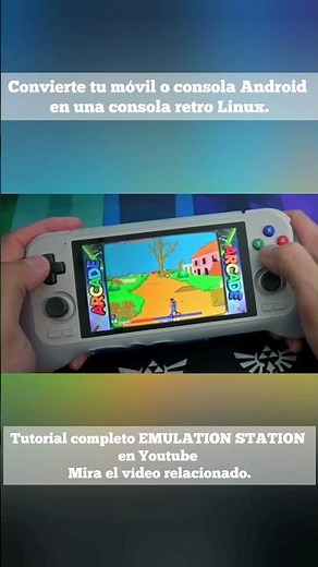 Convierte tu móvil en una consola retro como la R36s pero mucho más potente 😲 con EMULATION STATION