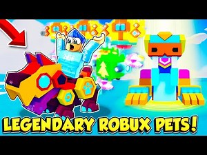 I Got INSANE LEGENDARY ROBUX PETS And Became SO OP! (Roblox)