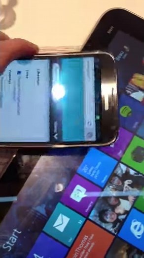 Using NFC to beam a website from Android to Windows 8