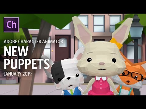 New Puppets - January 2019 (Adobe Character Animator)