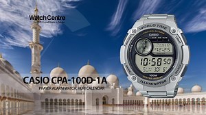 5K views · 30 reactions | Order online #Casio CPA-100D prayer alarm digital watch with #Hijri Islamic calendar, world time, illuminator, stopwatch, timer & more features. 100% ORIGINAL watch with 1 year warranty from WatchCentre.PK. COD in #Pakistan. For order booking, call / whatsapp: 0310-2451977. | WatchCentre.PK | Facebook