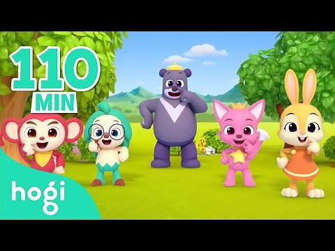 [BEST] Head, Shoulders, Knees and Toes + More Nursery Rhymes & Kids Songs｜Ready for School 🎒｜Hogi