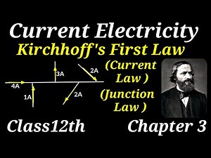 Kirchhoff's First Law| Current Law| Junction Law | CONCEPTUAL PHYSICS