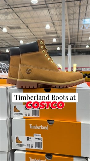 Costco Empties on Instagram: "Timberland Boots at Costco! These men’s boots are 6” waterproof boots and just $125.99! #costco_empties #costcofinds #costco #timberland #timberlandboots"