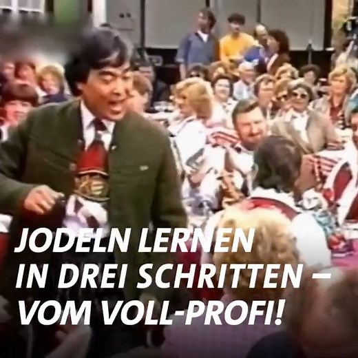 325K views · 1.8K reactions | Sieht so einfach aus, das Jodeln. Ist es aber nicht! Wer wie Pierre M Krause vom Profi lernen will, dem empfehlen wir dieses Video: Üben mit Meisterjodler Takeo Ischi! Bei Pierre wird's wohl noch dauern, bis zum Jodel-Diplom ... | SWR | Facebook