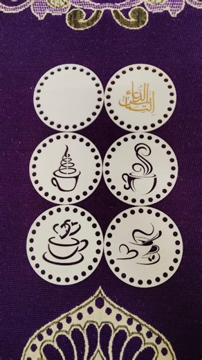Elevate your decor with our unique coasters! 🌟 Featuring Arabic calligraphy & coffee designs, perfect for gifting or adding a touch of elegance to your space. DM to order! #ArabicCoasters #coffeecoasters - #Coasters - ArabicArt - CoffeeLovers - HomeDecor - GiftIdeas - RamadanDecor - CafeDecor | SMB HUNAR