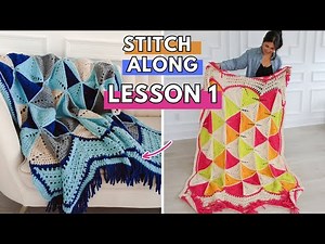 Joann Fall Stitch Along - Lesson 1: Making the Triangle with Dani From CJ Design