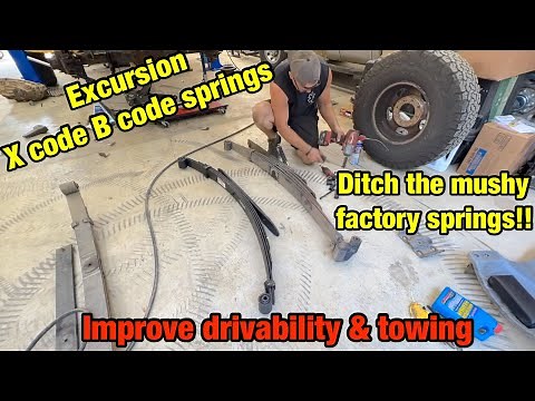 Excursion spring mod X code B code mod