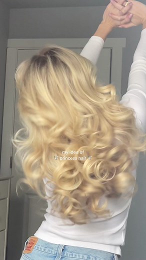 Princess Hair Tutorial with Ruffly Dress and Giant Bow