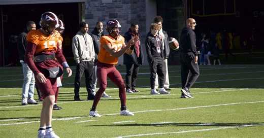 Photos: Virginia Tech Spring Practice No. 9
