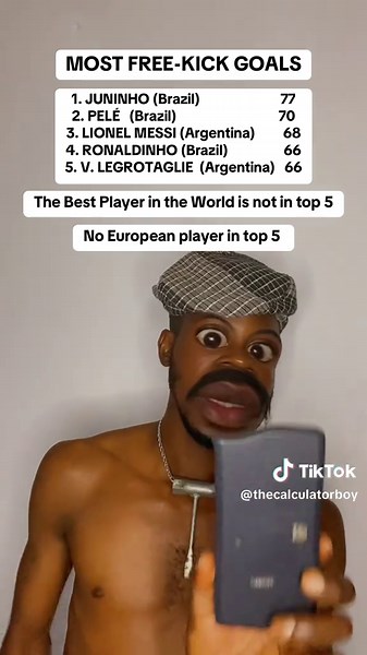 RONALDO OUT OF FREE KICK TOP 5 – A SHOCKING LIST