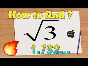 find the value of root 3 | Square root of 3 | How to find root 3 value #Squareroot3