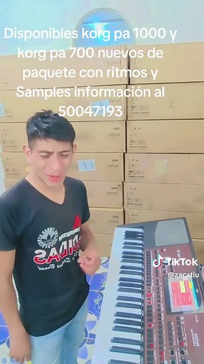 Tenemos disponibles Korg pa 700 y Korg pa 1000 nuevos de paquete con ritmos y Samples información al 50047193 y tenemos ritmos y Samples para Korg pa 300 en adelante