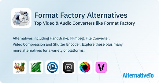 Great Format Factory Alternatives: Top Video Converters in 2025