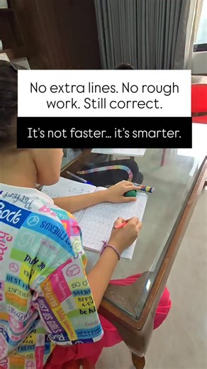 Maths| Rubiks Cube on Instagram: "Same line. Two-digit multiplication. No confusion, no extra steps — just clarity. This is what happens when number sense is built the right way, early on. Math stops being scary and starts making sense. Comment “MULTIPLY” if you want this confidence for your child. #NumberSense #MathConfidence #EarlyMath #MentalMath #MathForKids IndianEducator LearnABoo MathMadeEasy"