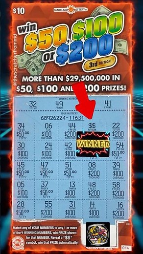 💸 BIG 5X WIN! | Lottery Scratch Off Tickets