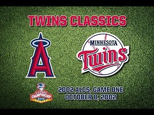 2002 ALCS, Game 1: Angels @ Twins