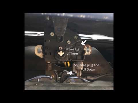 Easy Fix for Ford Focus Bonnet Catch