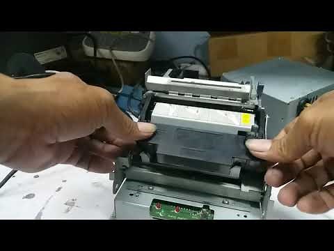 Epson TM-U220PD Disassemble/assemble/clean print head/convert parallel port to usb port