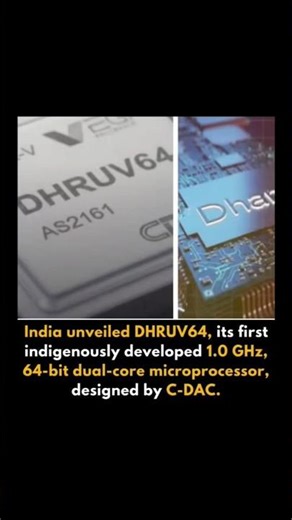 INDIA Unveiled DHRUV64#cdac#currentnews#currentaffairs #currentevents #ytshorts