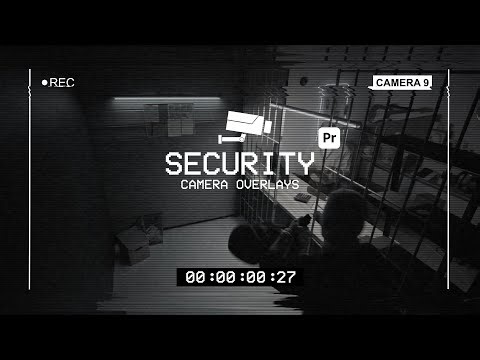 Security Camera Overlays for Premiere Pro Tutorial