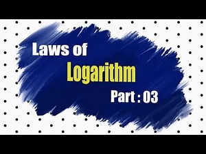 Math class 9 chapter 2 | Laws of Logarithm | LearnWithAsmi | Viral