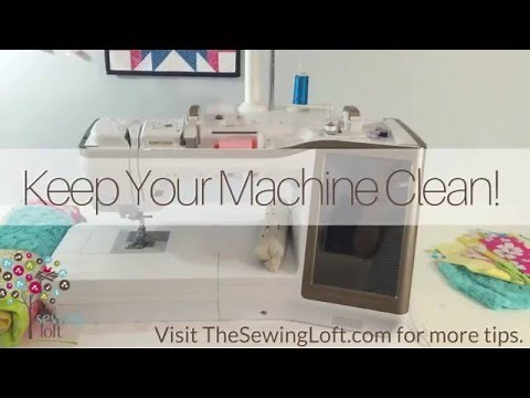 How to clean your sewing machine