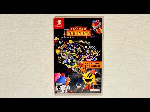 Opening to Pac-Man Museum+ 2022 Switch Game