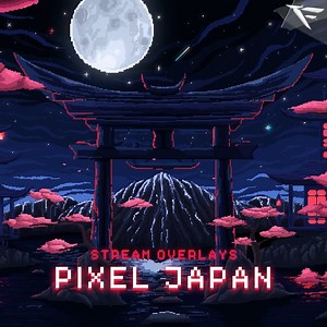 Pixel Japan Animated Stream Package: Torii, Overlays, Panels - Etsy