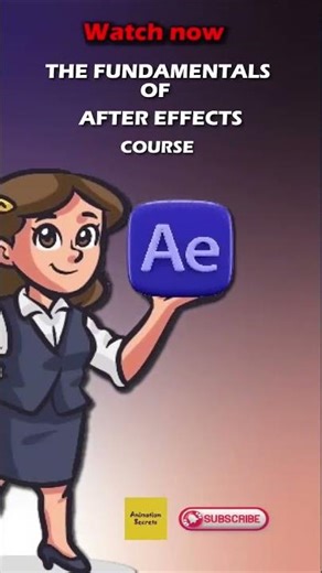 Fundamentals of After Effects Course... WATCH NOW on Animation Secrets #adobeaftereffects