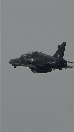 RAF Hawk T.2 Practice Approach at RAF Valley 🇬🇧 | October 2025