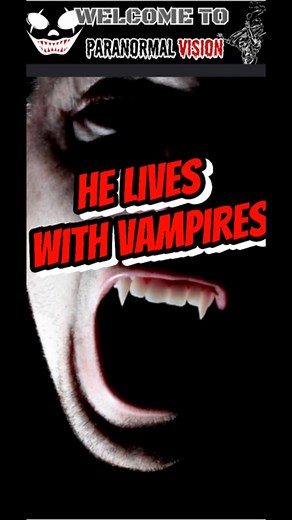 HE LIVES WITH VAMPIRES AND GHOST OF OTHER CREATURES! #Vampires #Ghost #Creatures #ParanormalVision #Paranormal #FacebookReels #InstagramReels | paranormalvison