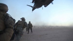 Helo Support Marines with the 15th Marine Expeditionary Unit carefully attach a Humvee to a CH-53E Super Stallion for a Helicopter Support Team mission, March 6, 2017. A Helicopter Support Team ensures an over-sized external load, like a Humvee, is secure and properly attached before a CH-53E Super Stallion transport it to the destination landing zone. (15th Marine Expeditionary Unit video by Cpl. Hannah Perkins) | Pacific Marines