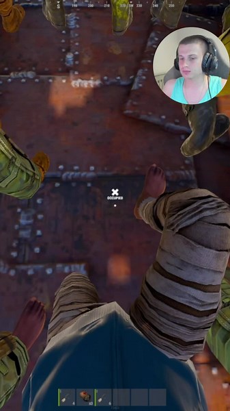 I was just trying to chill bruh #rust #twitch #warriorrust