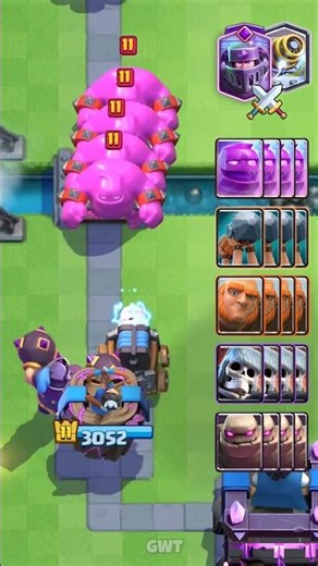 Mega Knight + Sparky on Defense! UNSTOPPABLE😱 #clashroyale