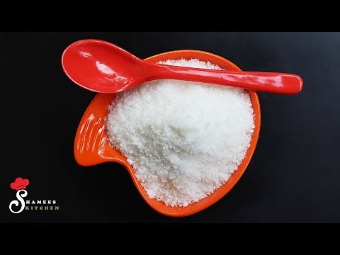 Homemade Desiccated Coconut recipe || Coconut Powder || Dry Coconut